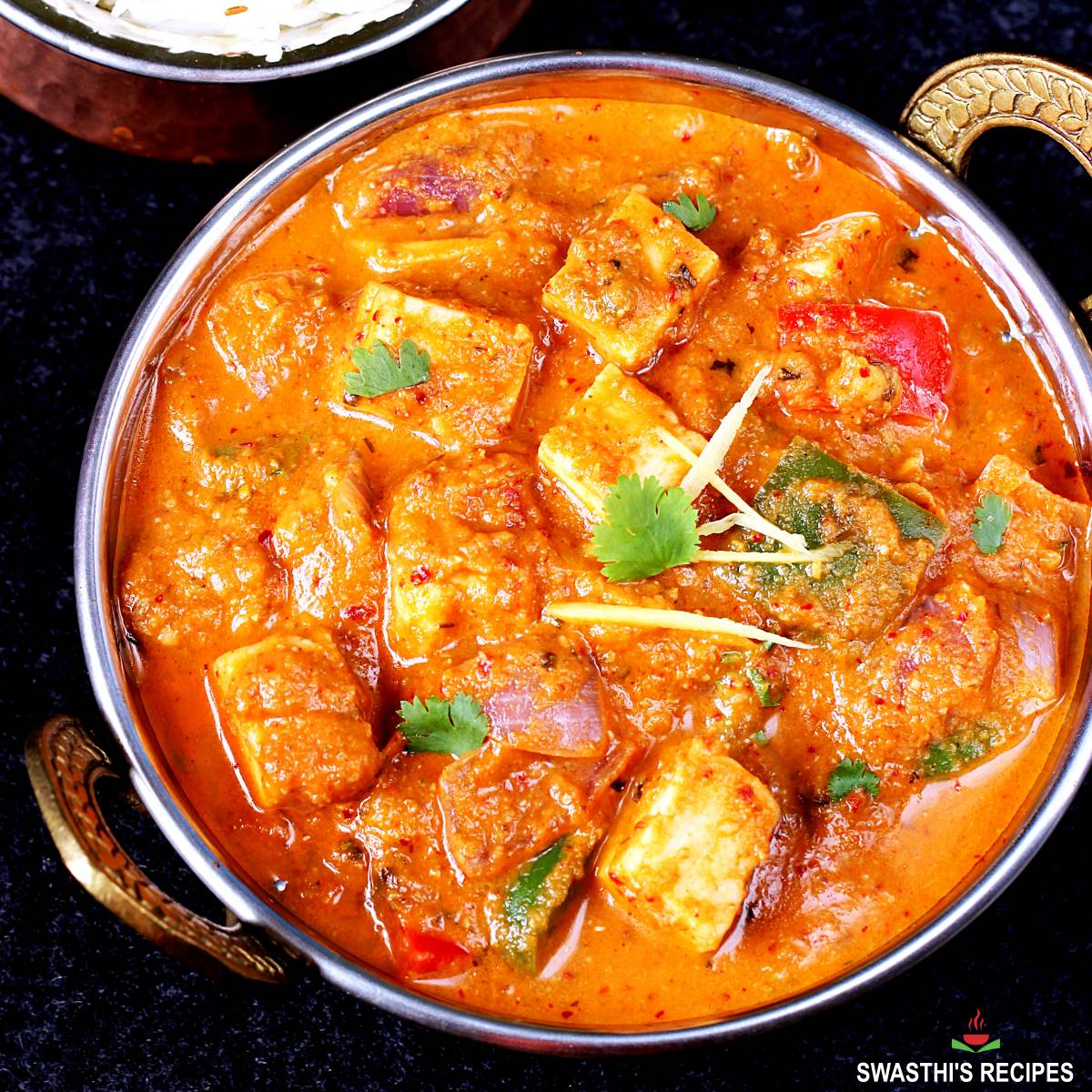 Kadai Paneer & Laccha Paratha - Foodiaq