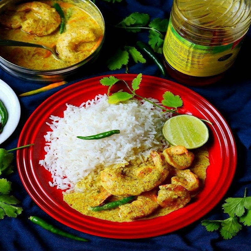 KachuPata Chingri - FoodiaQ