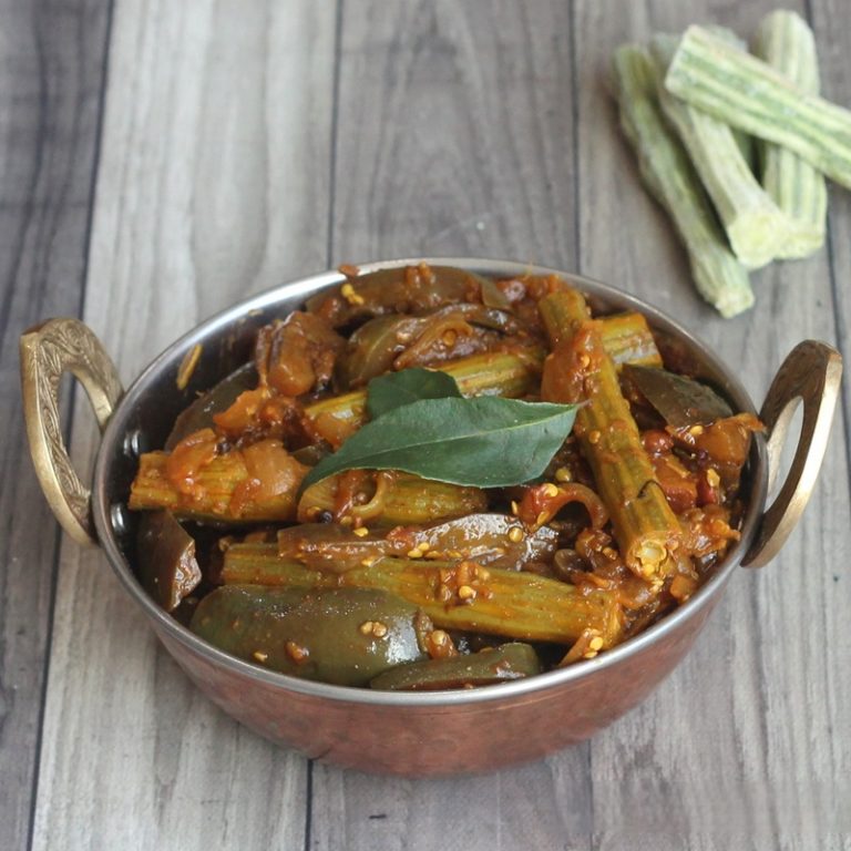 Vaingan Sagle (Brinjal Sabji) - FoodiaQ
